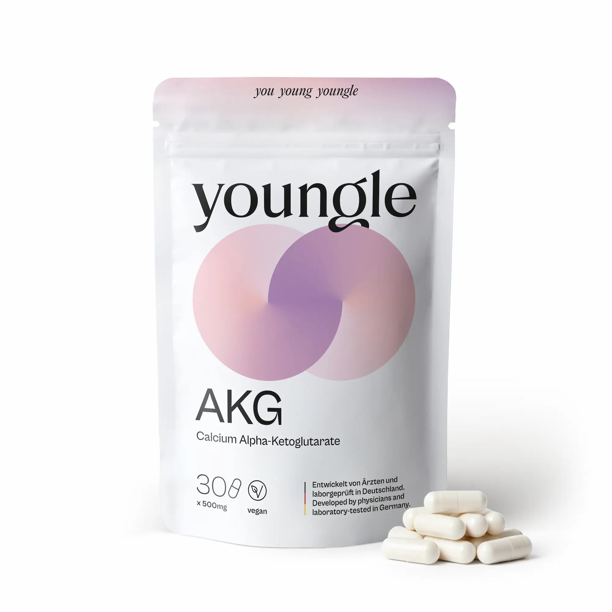 Buy AKG (CaAKG) Capsules | 1000 mg per daily dose – youngle